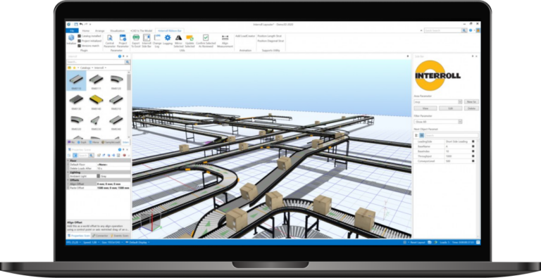 Interroll - Emulate 3D - Digital Twin Software